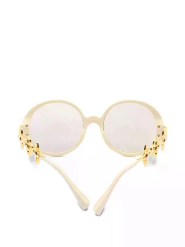 LOUIS VUITTON 2010s Ode Rhinestone Sunglasses