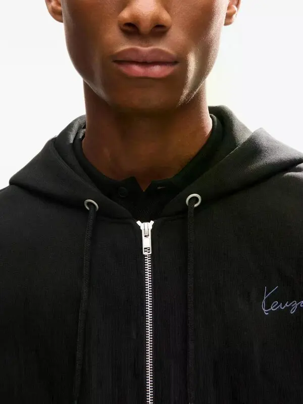 Kenzo Signature Zip-up Hoodie