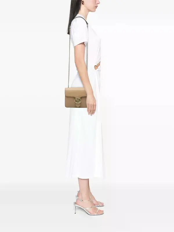 Gucci 2016-2026 Small Dollar Calfskin Interlocking G Crossbody Bag