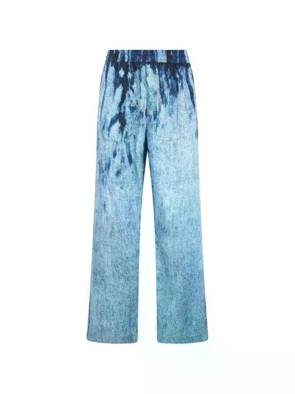 DIESEL® Faded-effect Drawstring Trousers