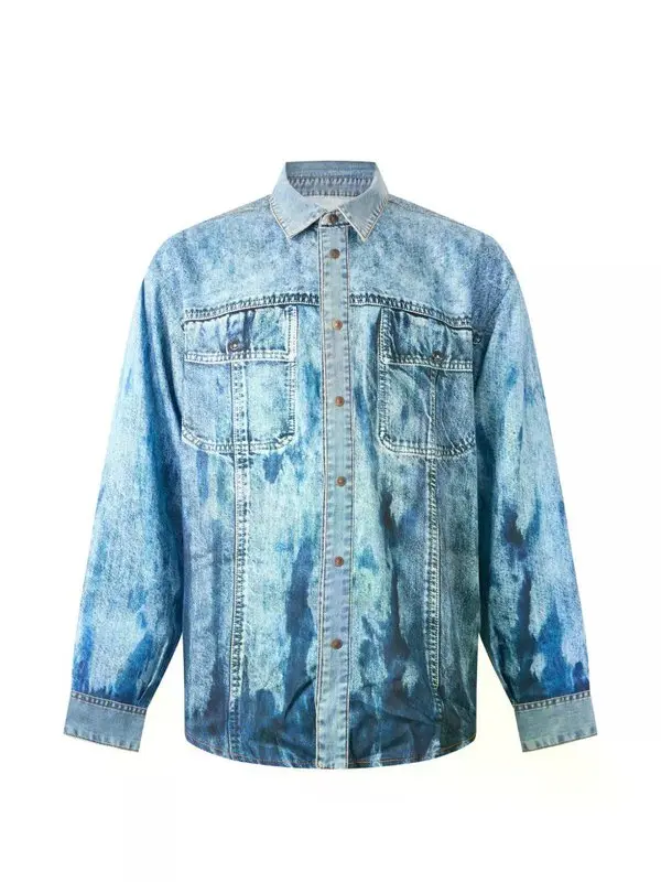 DIESEL® Faded-effect Denim Jacket