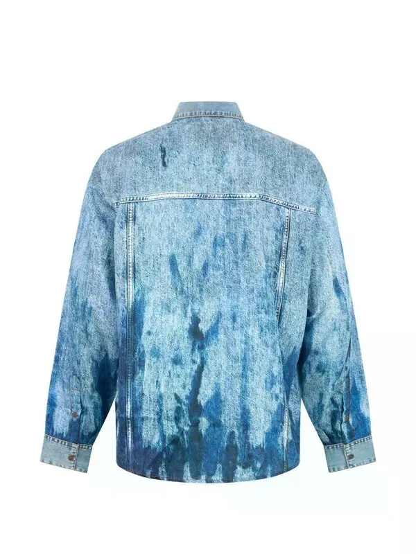 DIESEL® Faded-effect Denim Jacket