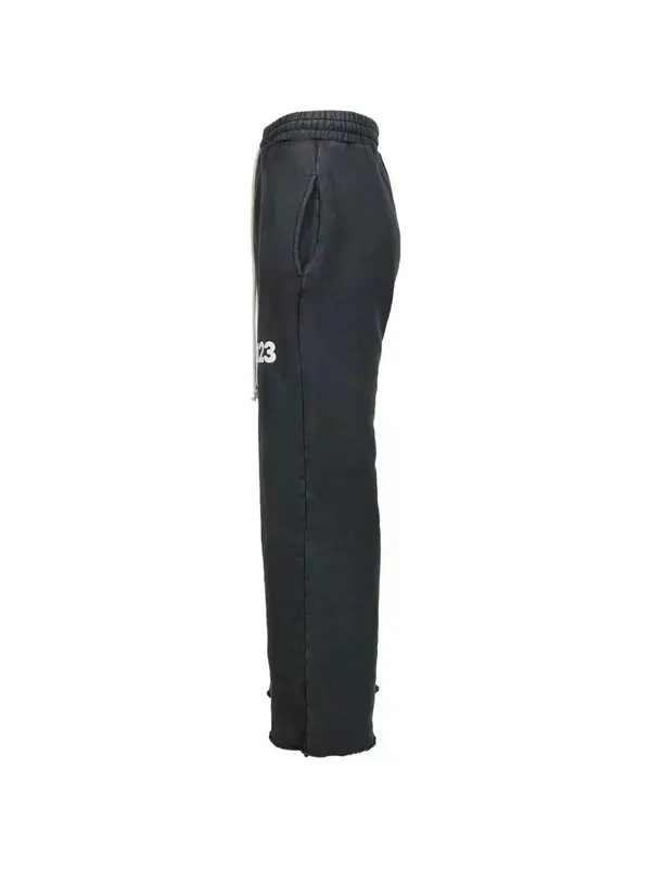 RIVINGTON ROI REBIS Logo-print Wide-leg Track Pants