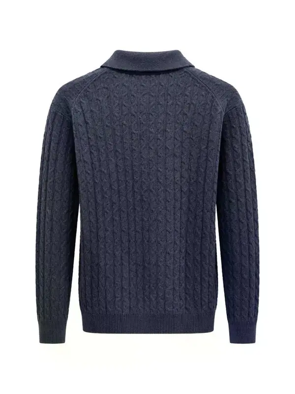 THE PULL Cable-knit Virgin-wool Sweater