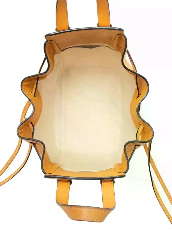 Loewe 2020 Mini Leather Drawstring Hammock Bag Satchel