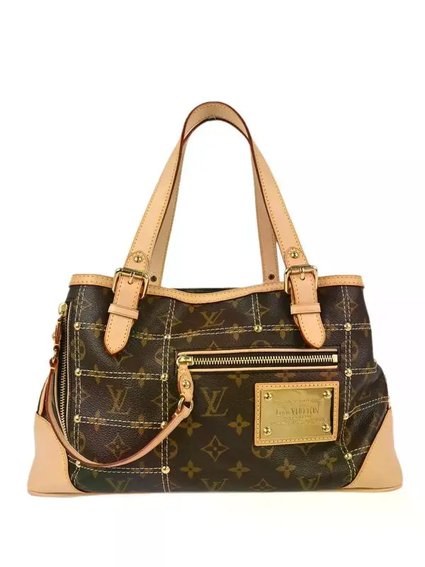 LOUIS VUITTON Monogram Riveting Handbag