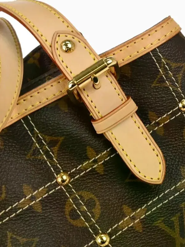 LOUIS VUITTON Monogram Riveting Handbag