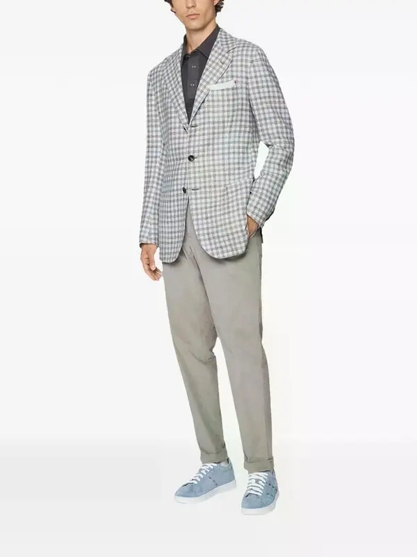 Kiton Pleated Corduroy Trousers