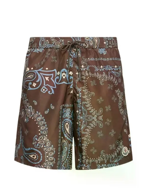 Moncler Floral Swim Shorts