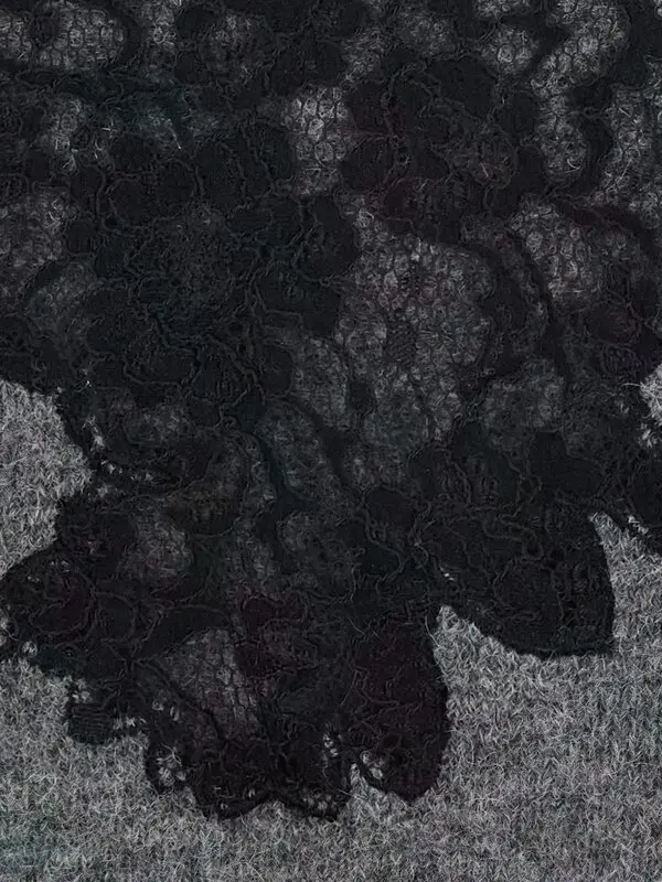 JUCCA Lace-trimmed Sweater