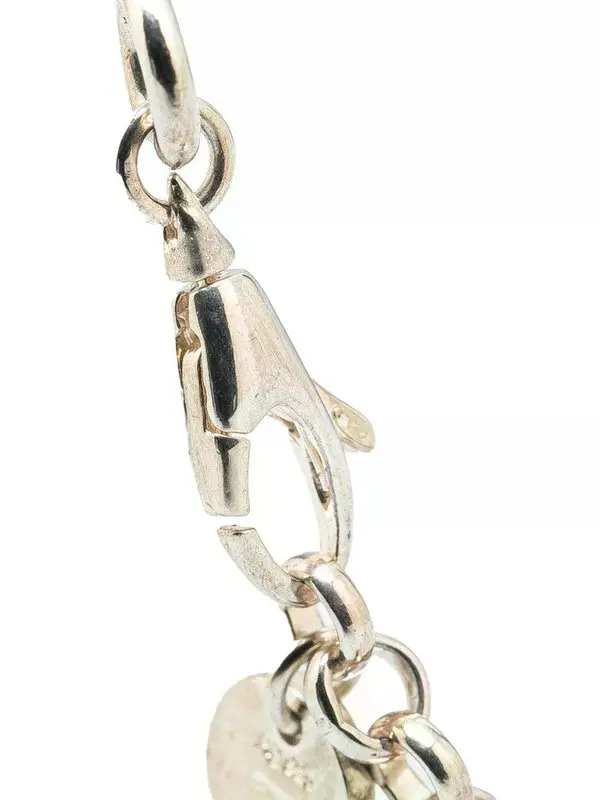 Gucci 20th Century Sterling Interlocking G Pendant Necklace Costume Necklace