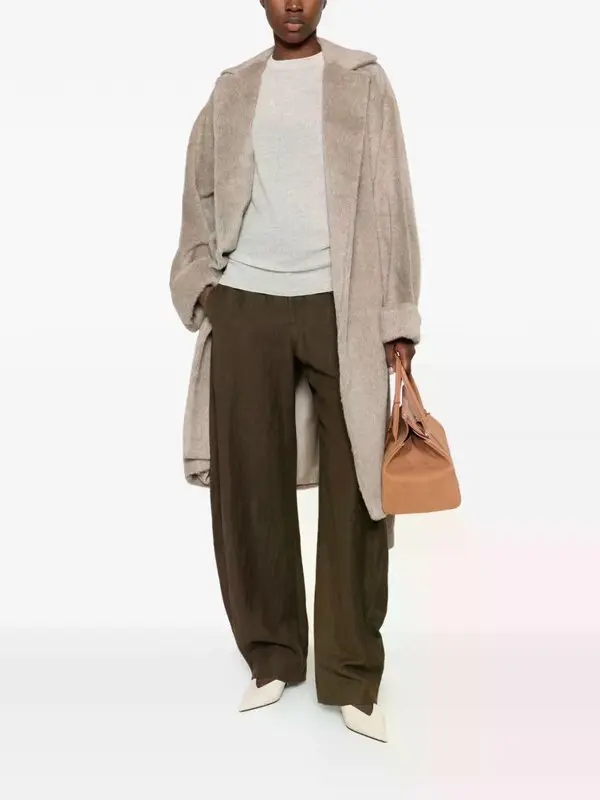 Loro Piana Maria Belted Coat - Neutrals