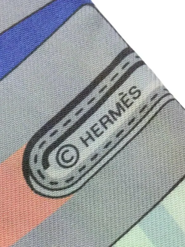 Hermès 2000s Les Sangles Twilly Scarf