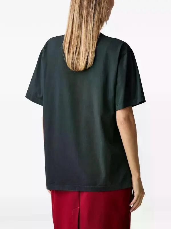 Pinko Logo-print Love Birds T-shirt - Black
