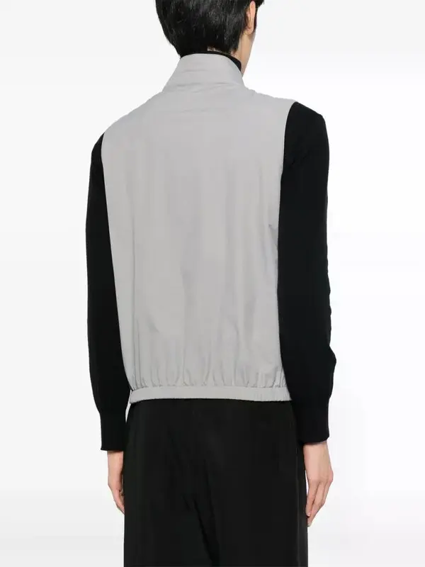 Kiton Zip-up Reversible Gilet