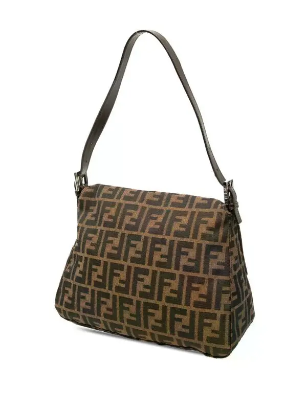 Fendi 20th Century Zucca Canvas Mamma Forever Shoulder Bag