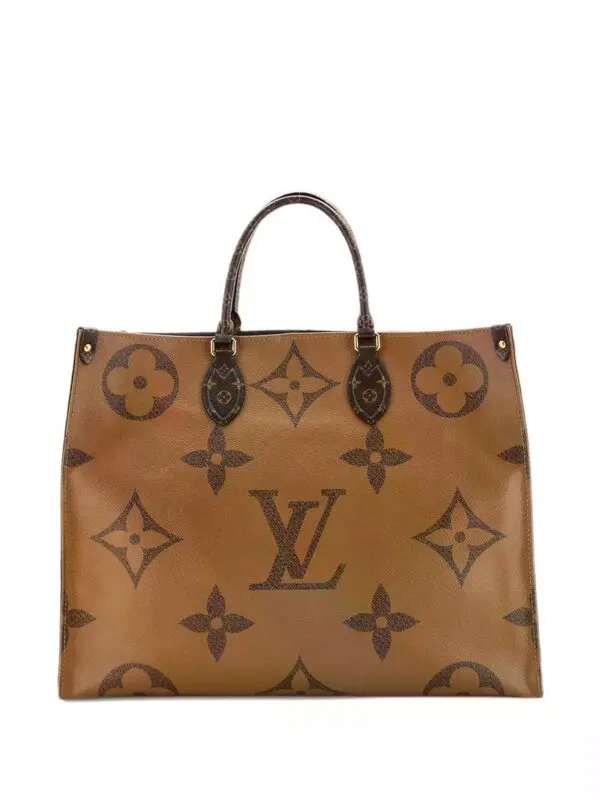 LOUIS VUITTON Onthego Reverse Monogram Giant Gm Tote Bag