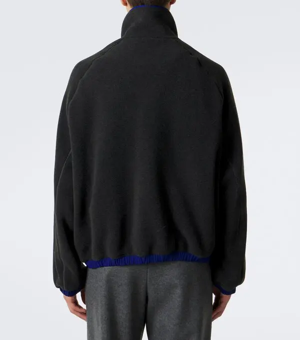 AMI Paris Oversized Fleece Jacket
