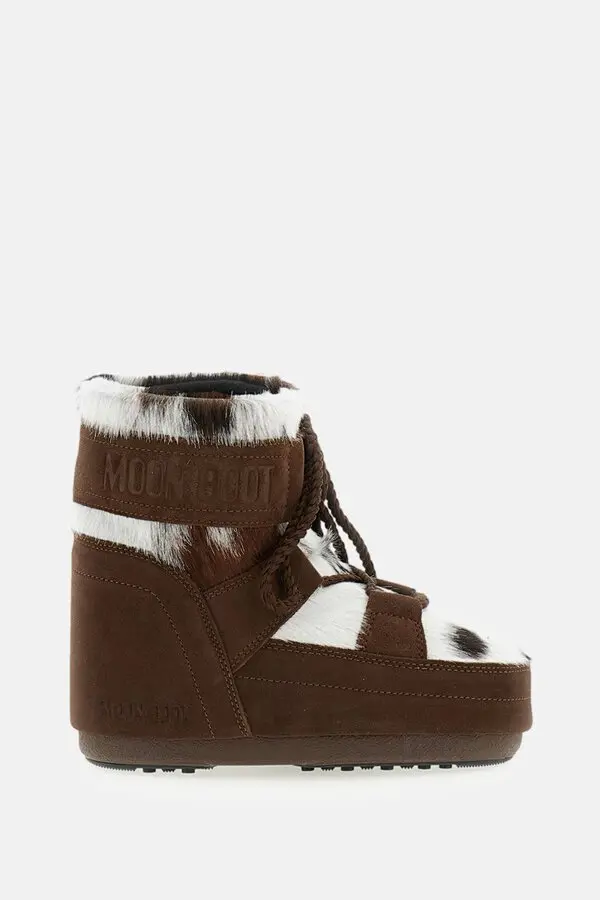 Moon Boot Icon Snow Boots In Horseflesh Leather