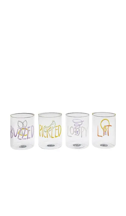 Jonathan Adler Smashed Glassware Set - Multi