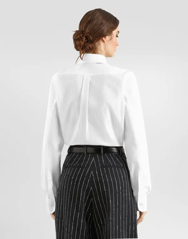 Dolce & Gabbana Striped Poplin Shirt Collection