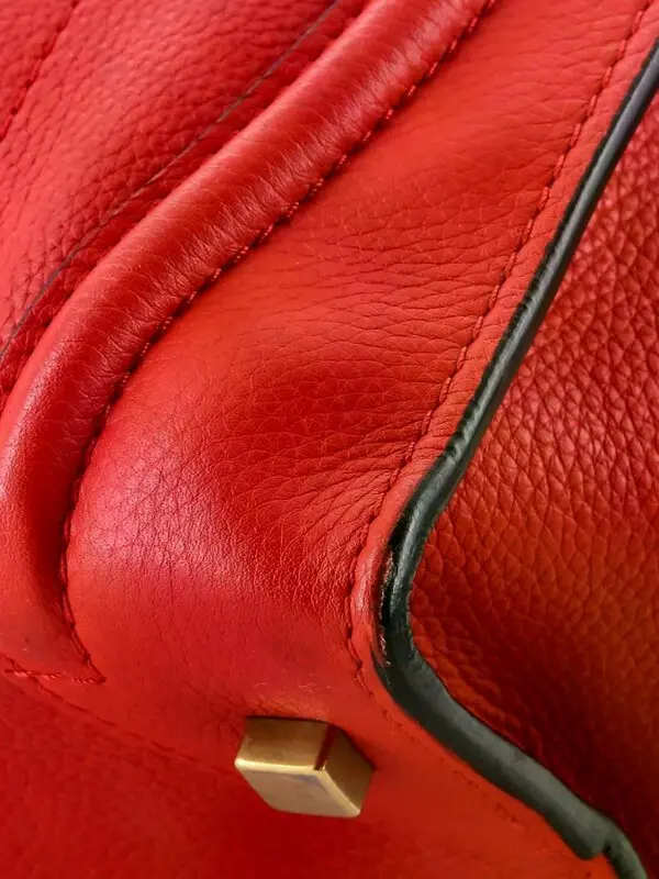 Celine Luggage Bag Grainy Leather Mini Tote Bag