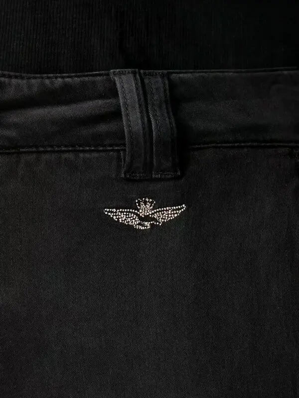 AERONAUTICA MILITARE Patch-detail Cargo Pants
