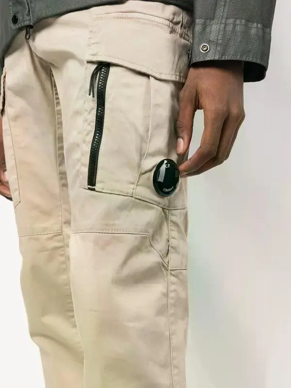 C.P. COMPANY Logo-plaque Cargo-pocket Trousers