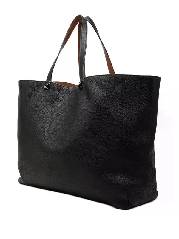 Valentino Garavani 2018-2026 Leather Rockstud Reversible Identity Tote Bag