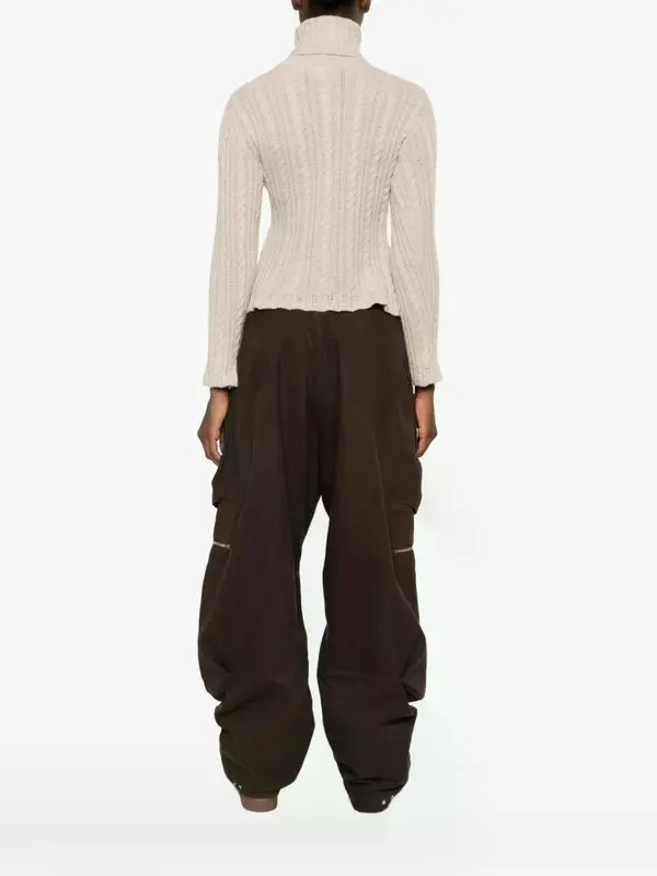 Moncler Cable-knit Roll-neck Sweater