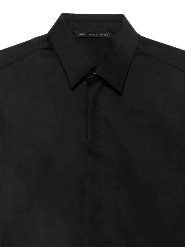 LOW BRAND Concealed-front Shirt
