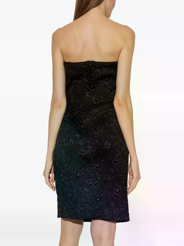 Balmain Draped Ruched-detail Dress