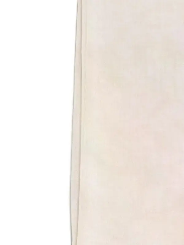 Faliero Sarti Contrast-border Frayed Scarf