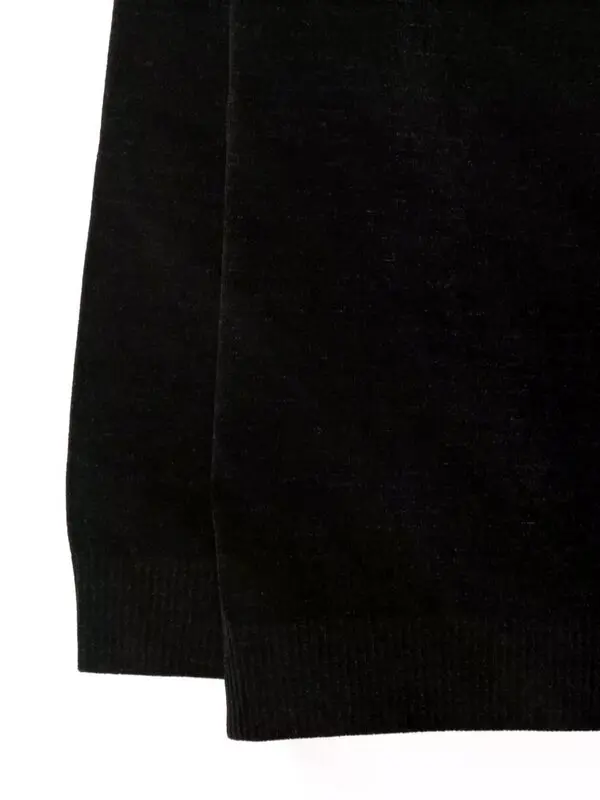 DANIELE ALESSANDRINI Zip-up Ribbed-trim Cardigan