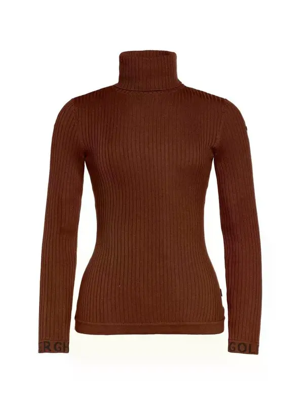 Goldbergh Mira Ribbed-knit Roll-neck Sweater