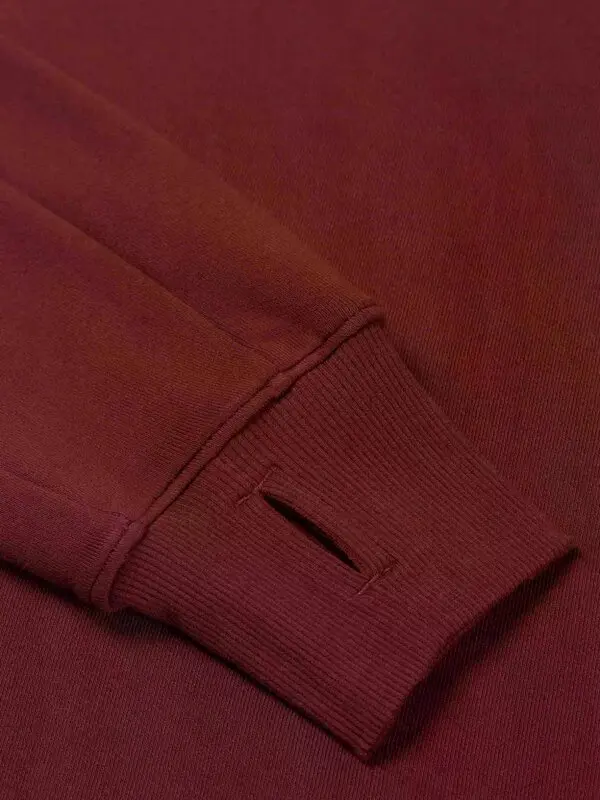 C.P. COMPANY Diagonal Raised Fleece Lens Half Zip Sweatshirt