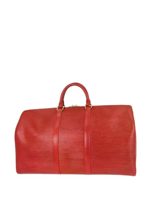 LOUIS VUITTON 50 Keepall Epi-leather Holdall Bag