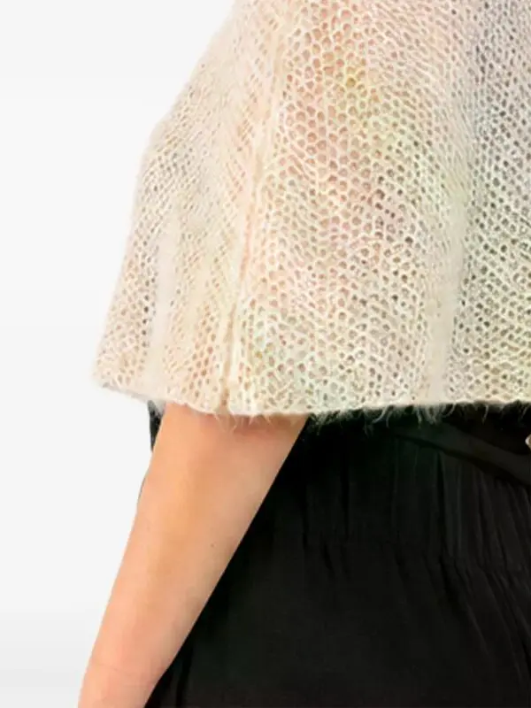 JOHN ROCHA Open-knit Shrug