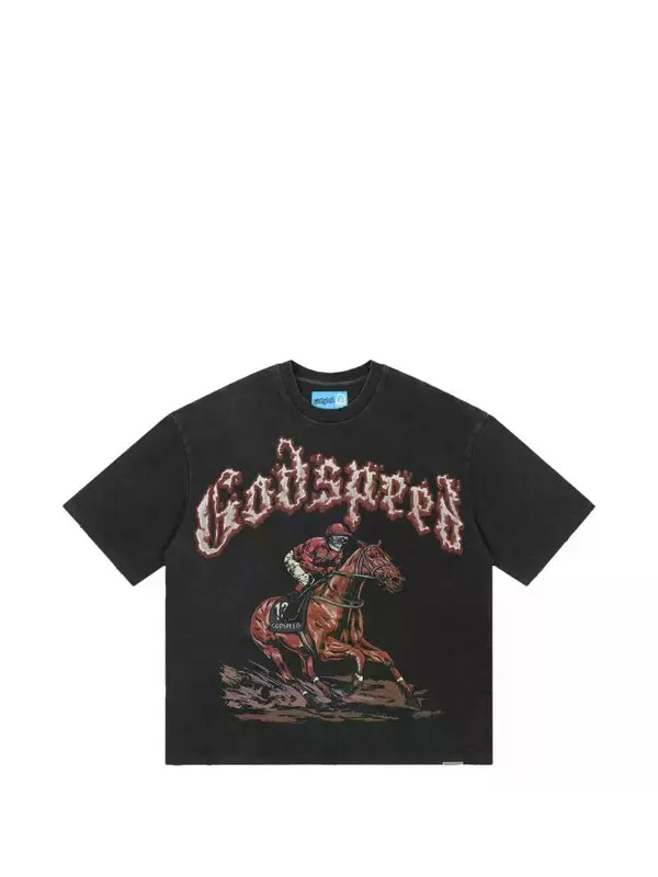 GODSPEED Thoroughbred Ii Graphic-print T-shirt