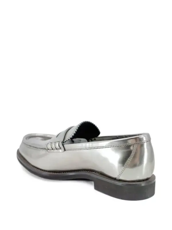 Brunello Cucinelli Monili-embellished Leather Loafers