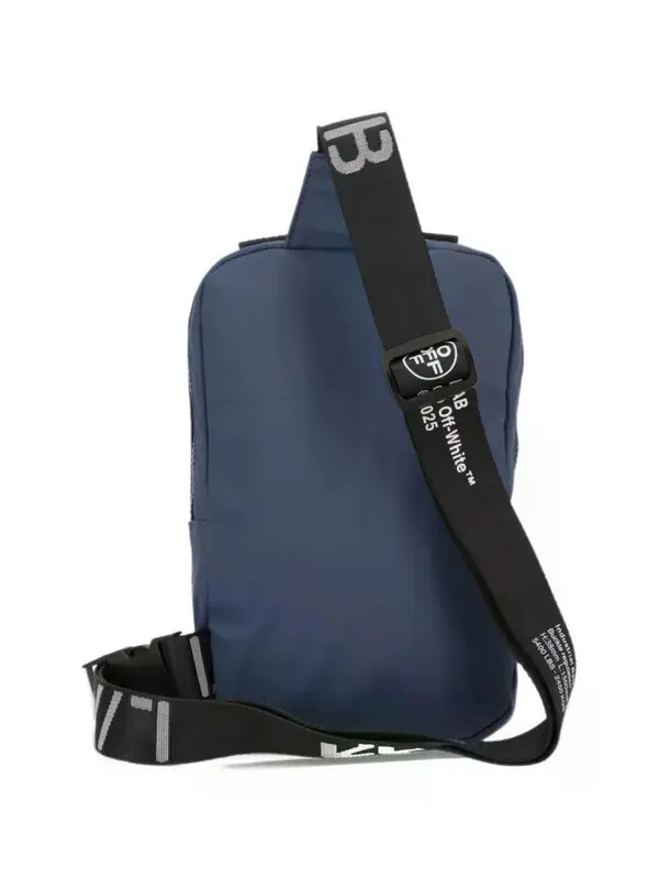LUXESUPPLY Diagonals Industrial Sling Backpack