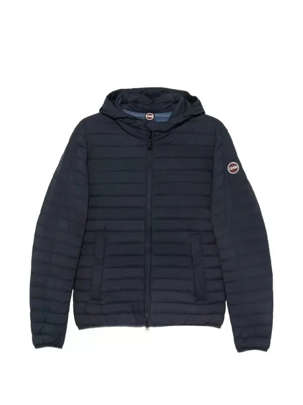 COLMAR Quilted Hooded Coat - Blue