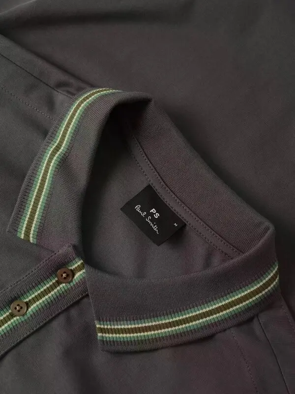 Paul Smith Stripe-trim Polo Shirt