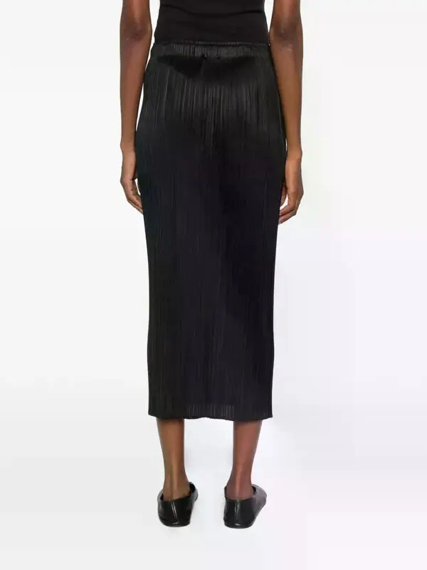 Issey Miyake Pleated Midi Skirt