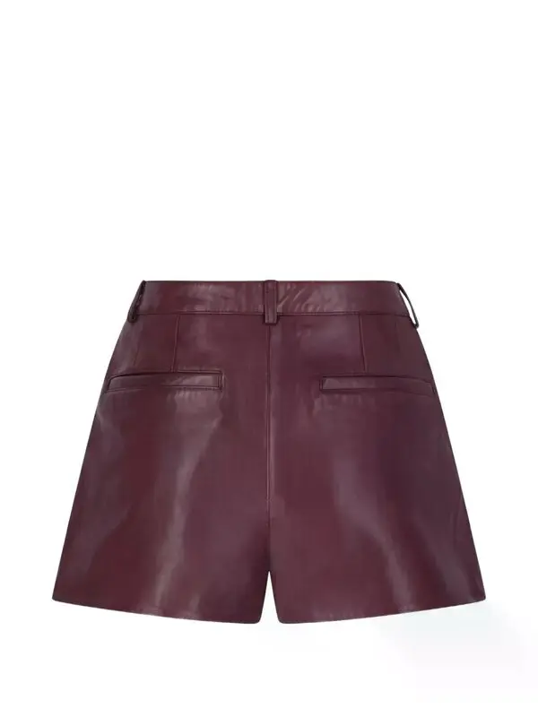 Retrofete Naya Leather Shorts