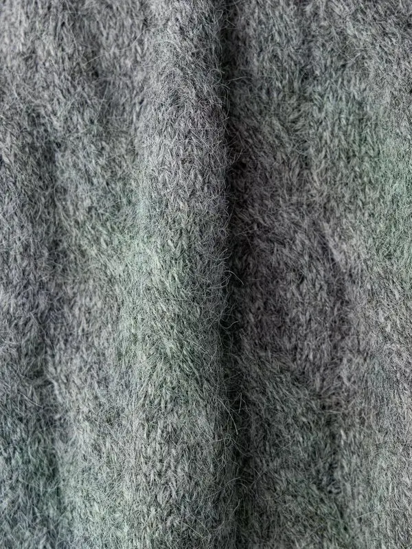 Liu Jo Cable-knit Logo-plaque Scarf - Grey