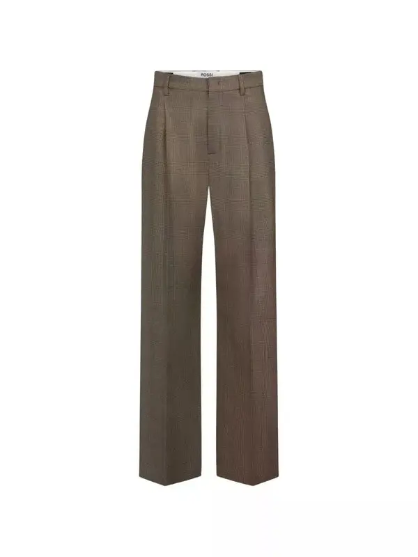 ROSSI Nomy Checked Trousers