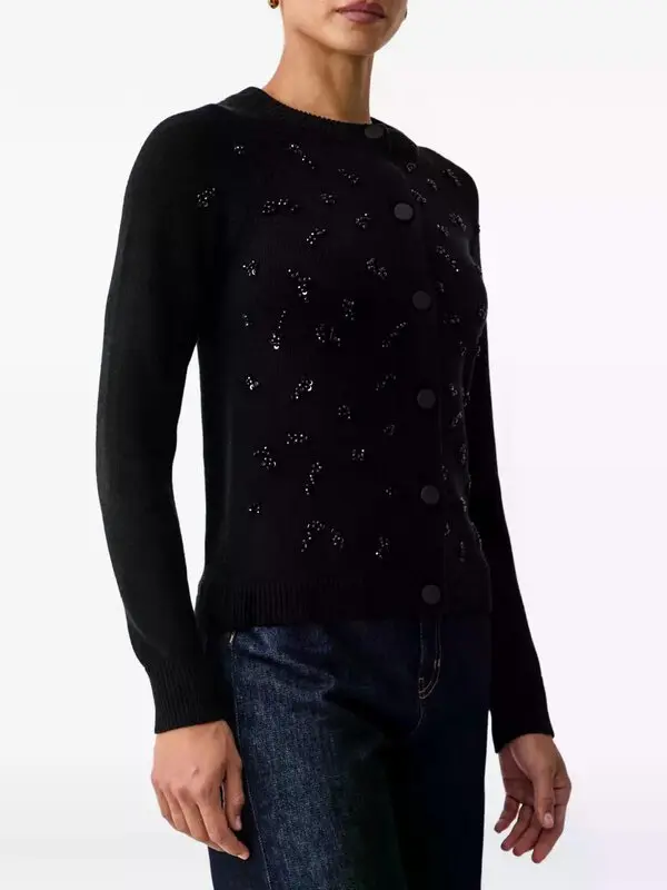 Armani Exchange Sequin-embellished Cardigan