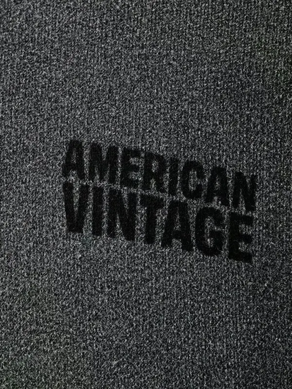 American Vintage Jitbay Faded Raglan-sleeve Sweatshirt - Grey