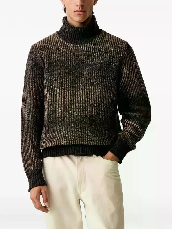 Marc O'polo Roll-neck Ribbed-knit Sweater